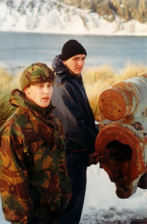 Paul Newby (LMEM (M) ) H.M.S Ambuscade1992 Falklands guardship patrol ...